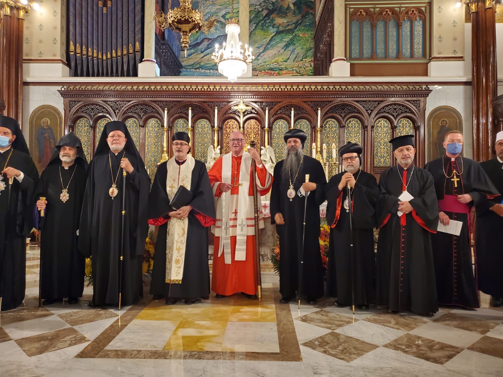 Prayers for Lebanon at Our Lady Of Lebanon Maronite Cathedral – Syriac ...